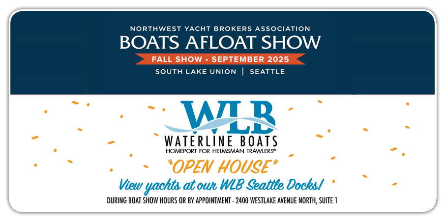 Helmsman at Boats Afloat & WLB Open House - Helmsman Trawlers